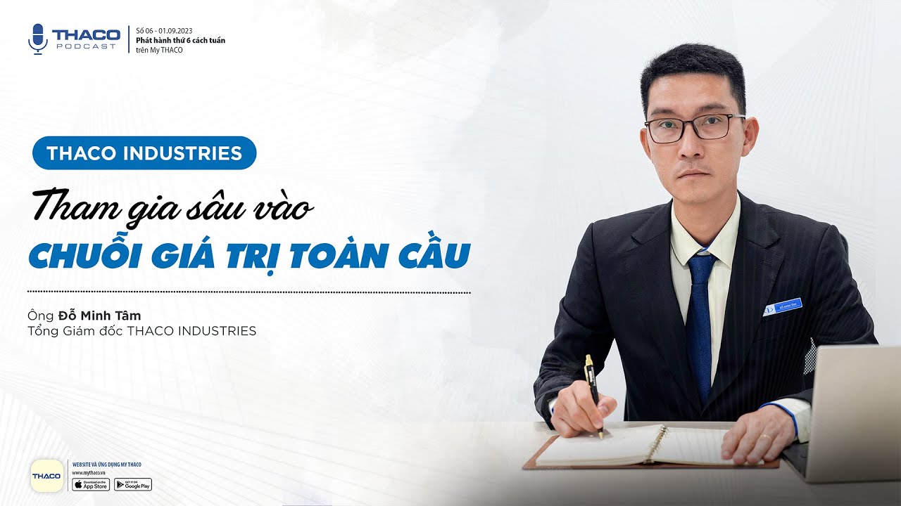 THACO Podcast #6 | THACO INDUSTRIES – Tham gia sâu vào chuỗi giá trị toàn cầu | THACO Group ...