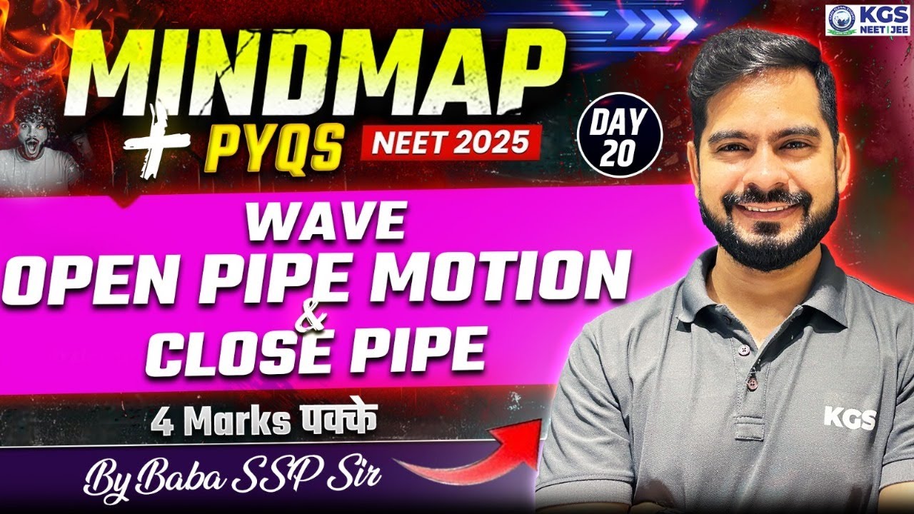 Wave Open Pipe & Close Pipe Class 11 | Physics PYQs + Mindmap | NEET ...
