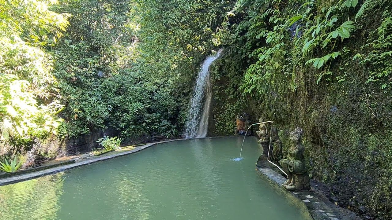 Air Panas Angseri アンスリ温泉 in Bali バリ島♪(´ε` ) - YouTube