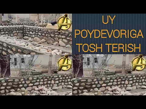 UY POYDEVORIGA TOSH TERISH TEZDA KO'RING
