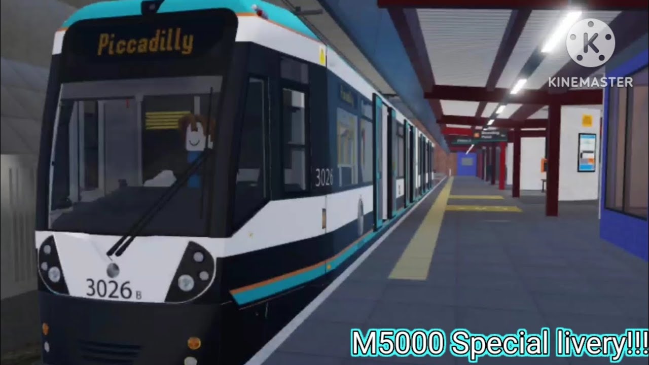 Roblox Manchester Retolink | M5000 series Bury → Piccadilly - YouTube