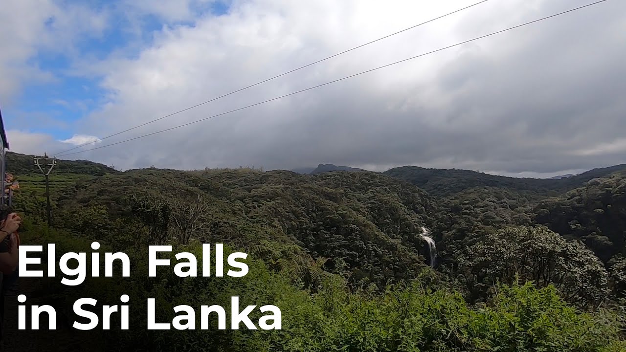 Elgin Falls in Sri Lanka - YouTube