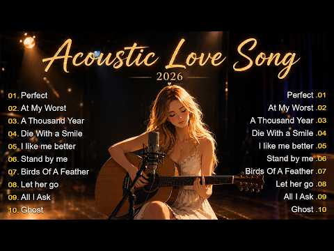 🌸New Trending Acoustic Love Songs 2026 Cover🎧Best Trending Pop Music Collection 2026
