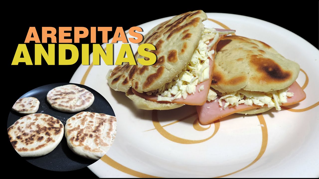 AREPA ANDINA VENEZOLANA - AREPA DE HARINA DE TRIGO - AREPITAS ANDINAS ...