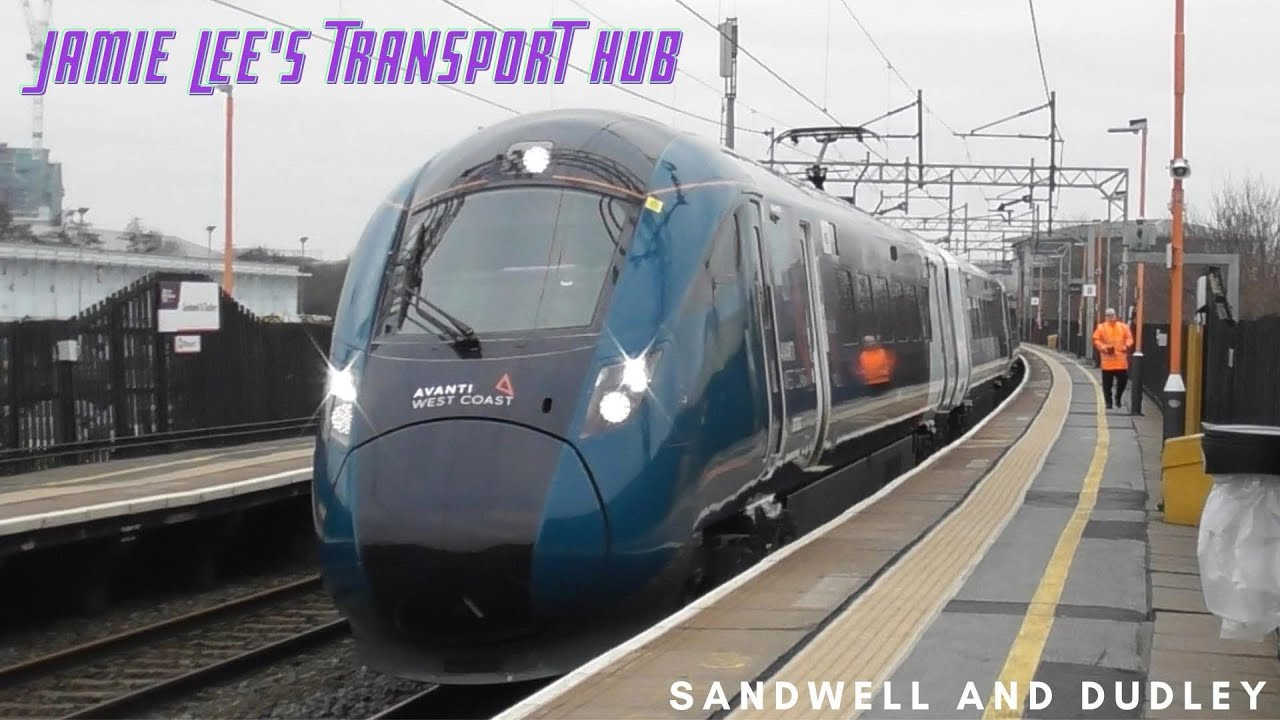 Trains at Sandwell and Dudley 1/2/25 - YouTube