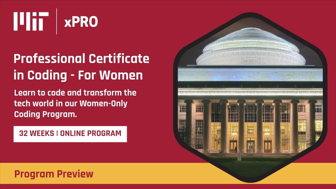 Online Course Preview | Professional Certificate in Coding - For Women ...