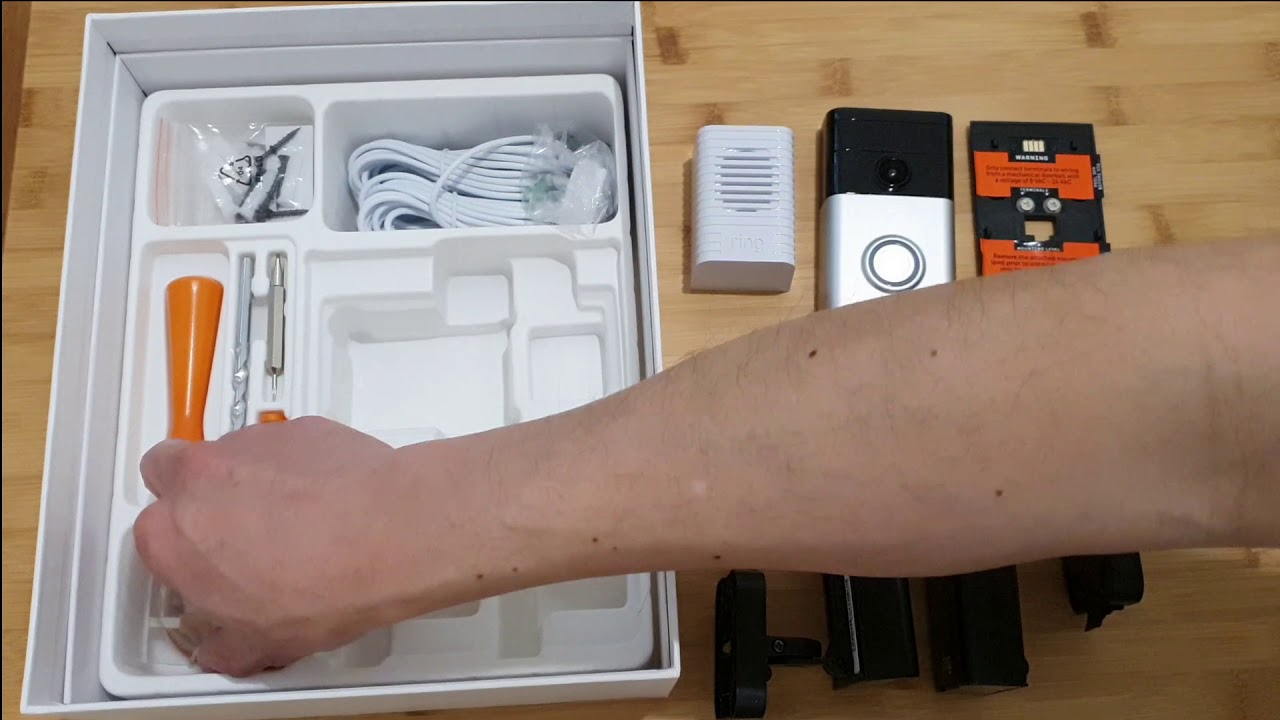 RING Home Security Kit Unboxing - YouTube