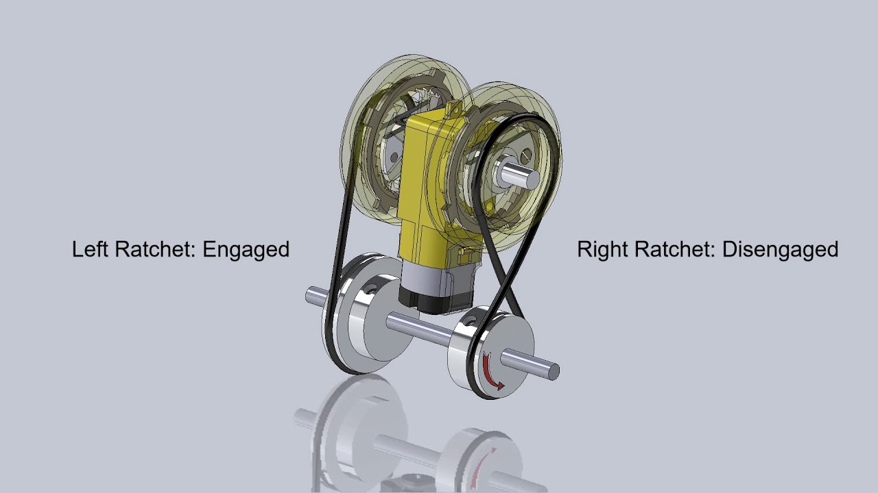 Double Ratchet Transmission - YouTube