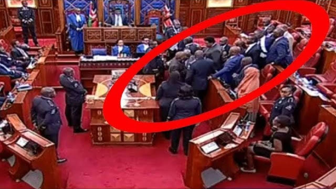 LIVE: SHADOW IN PARLIAMENT AS AZIMIO AND UDA LEADERS FIGHTING OVER CDF ...
