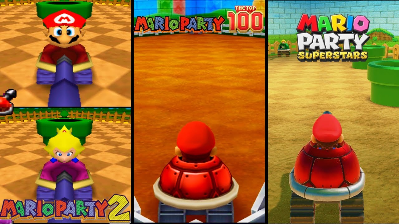 Evolution of Shell Shocked Minigames in Mario Party (1999-2021) - YouTube