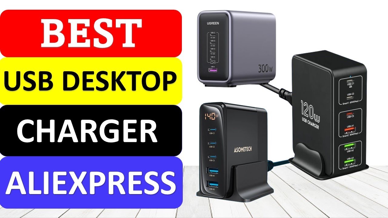 TOP 10 Best USB Desktop Charger in 2024 | USB Charging Station - YouTube