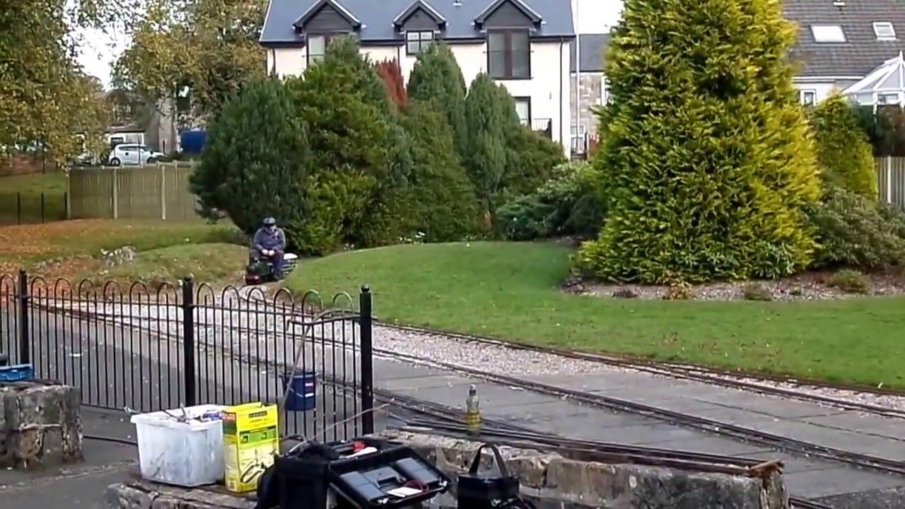 Strathaven Park Steam Model Railway, South Lanarkshire - YouTube