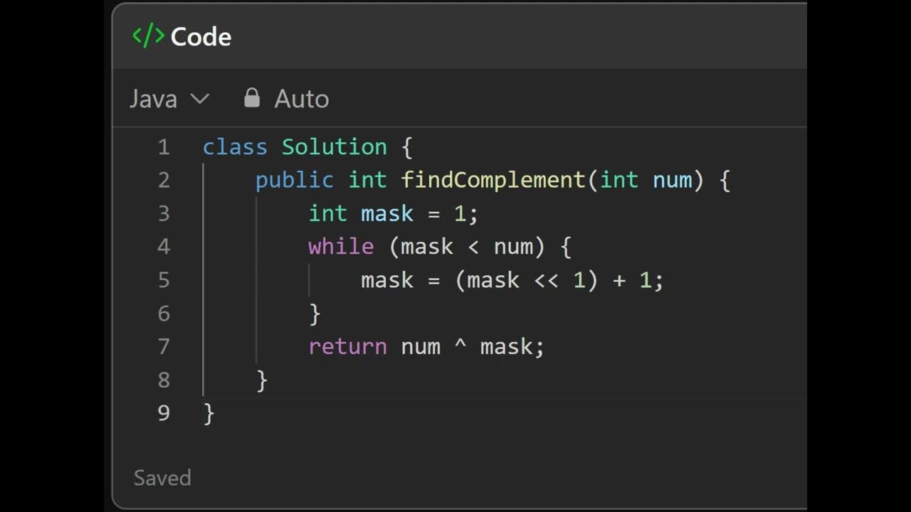476 Number Complement - YouTube
