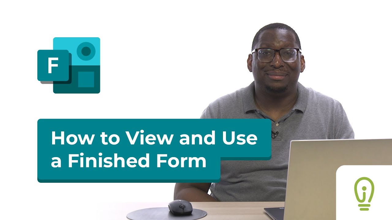 How To View and Use a Finished Form in Microsoft 365 Forms - YouTube