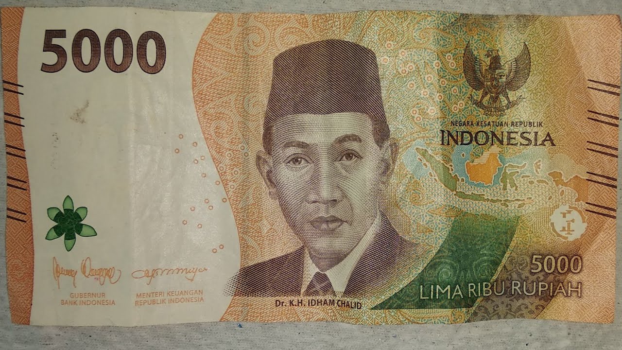 UANG KERTAS| RP.5000 RUPIAH| TAHUN.2022 - YouTube