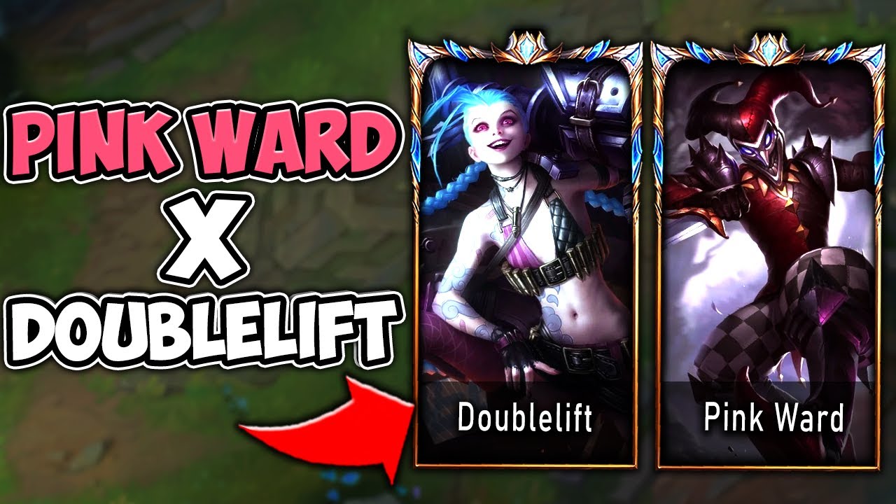 PINK WARD SHACO + DOUBLELIFT BOT LANE IS A DEADLY DUO!! - League of ...