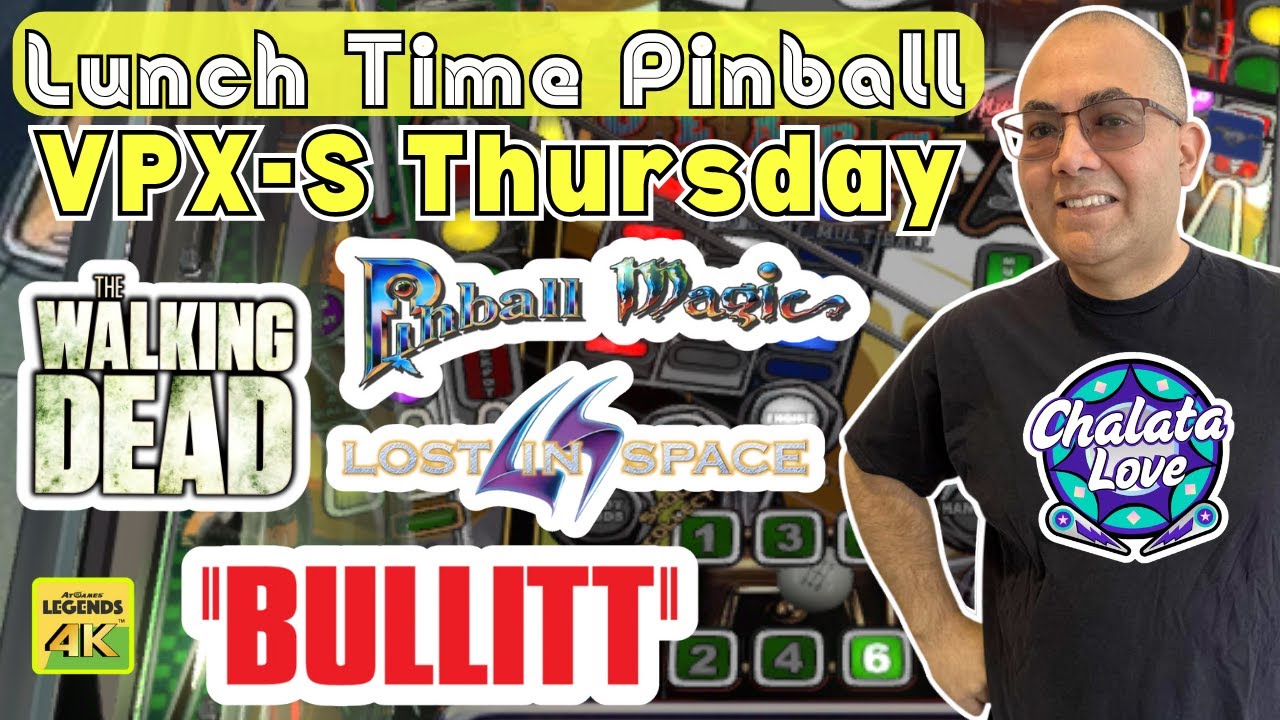 Lunch Time Pinball ChalataLove VPX-S Pinball Magic Lost in Space ...