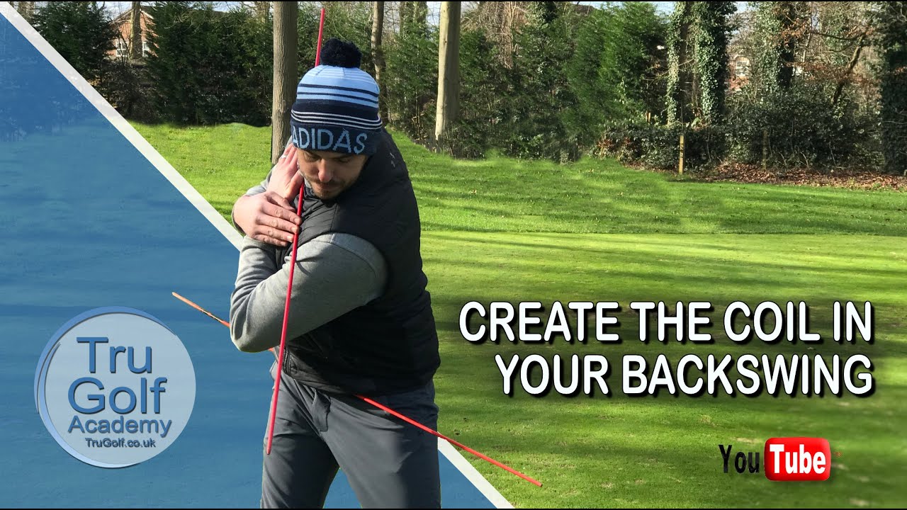 CREATE THE COIL IN YOUR GOLF BACKSWING - POWER MOVE - YouTube