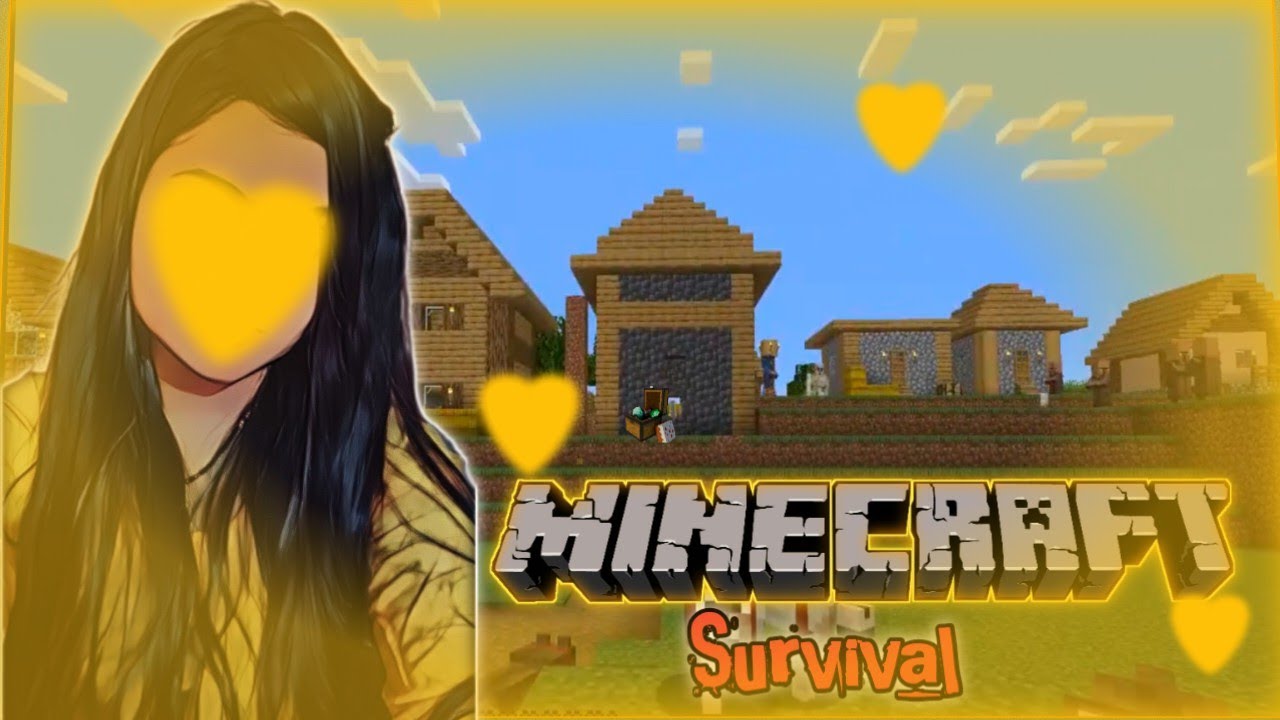 Minecraft survival || girl gamer || Live stream - YouTube