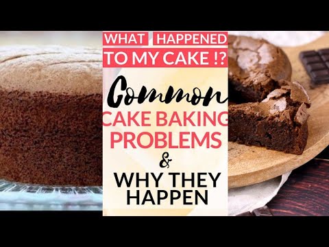 Why A Cake Fails?? Common Baking Problems and Reasons - YouTube