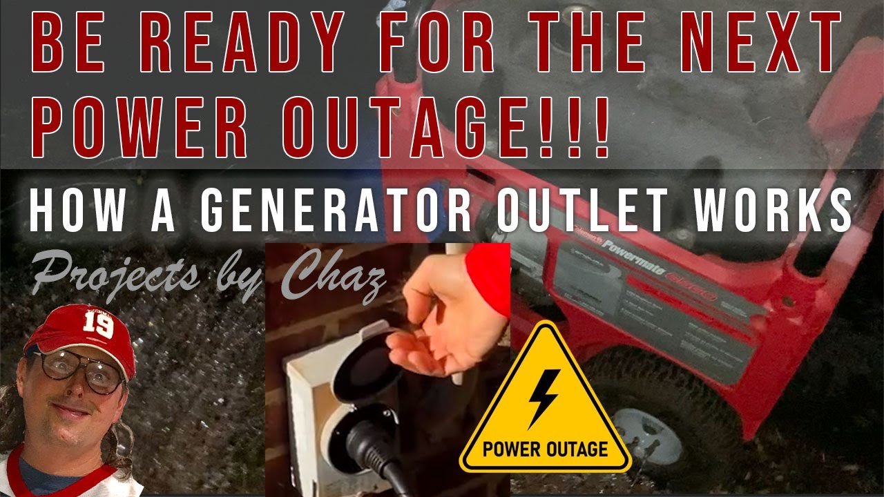 Generator Home Connection Outlet - YouTube
