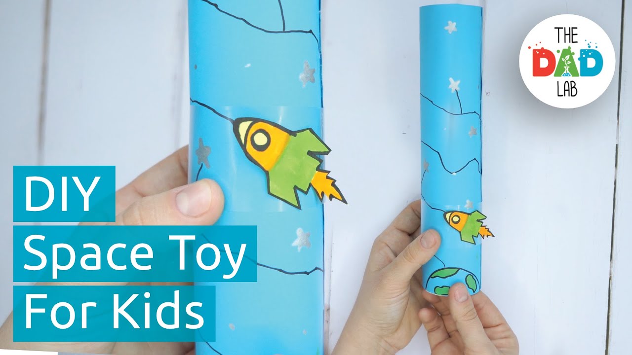 DIY Rocket Ship Toy for Kids - YouTube