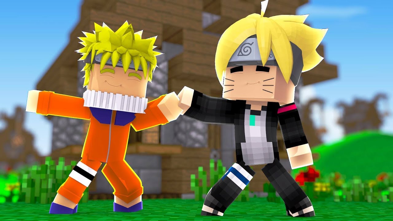 Minecraft : BORUTO - NARUTO E BORUTO JEITO NINJA #12 - YouTube