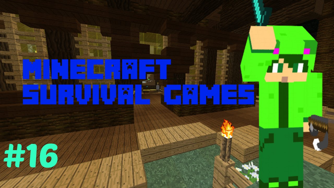 Minecraft Survival Games #16: Choo Choo! - YouTube