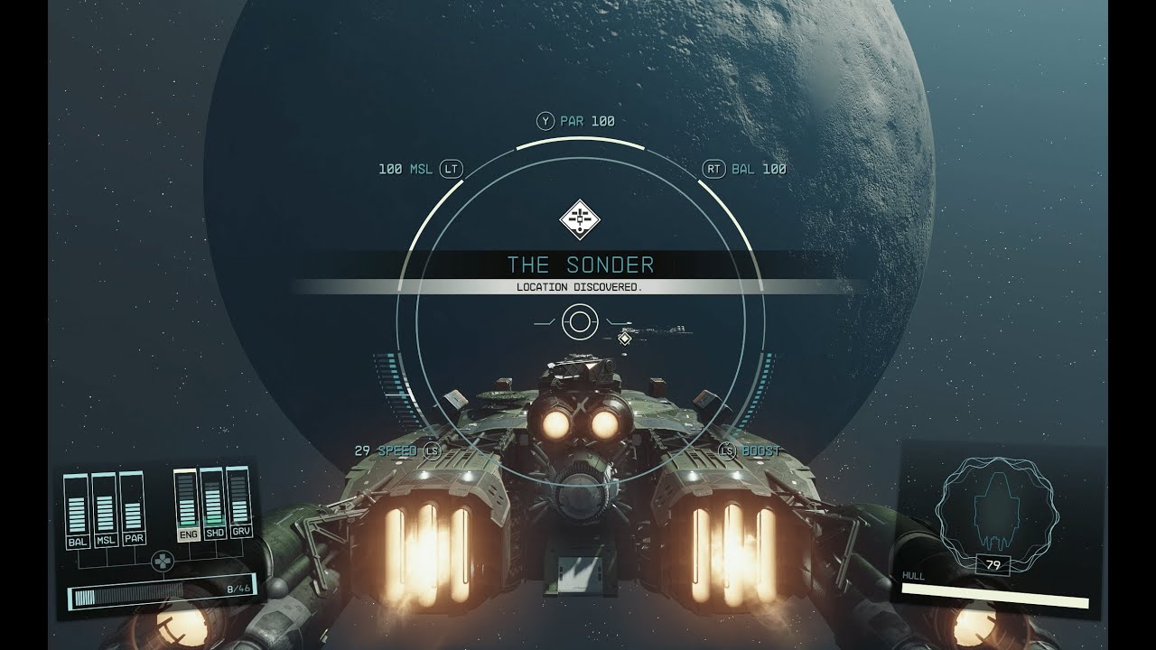 Starfield Gameplay, The Sonder. Legendary Weapon, Contraband Cache ...