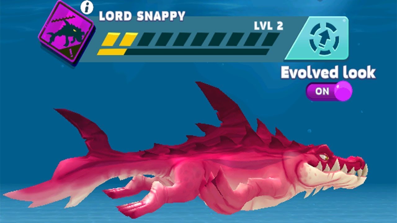 Hungry Shark Evolution - Strawberies And Cream - LORD SNAPPY SHARK ...