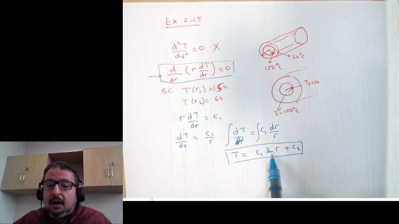 HT2-12 Heat conduction through a steam pipe - YouTube