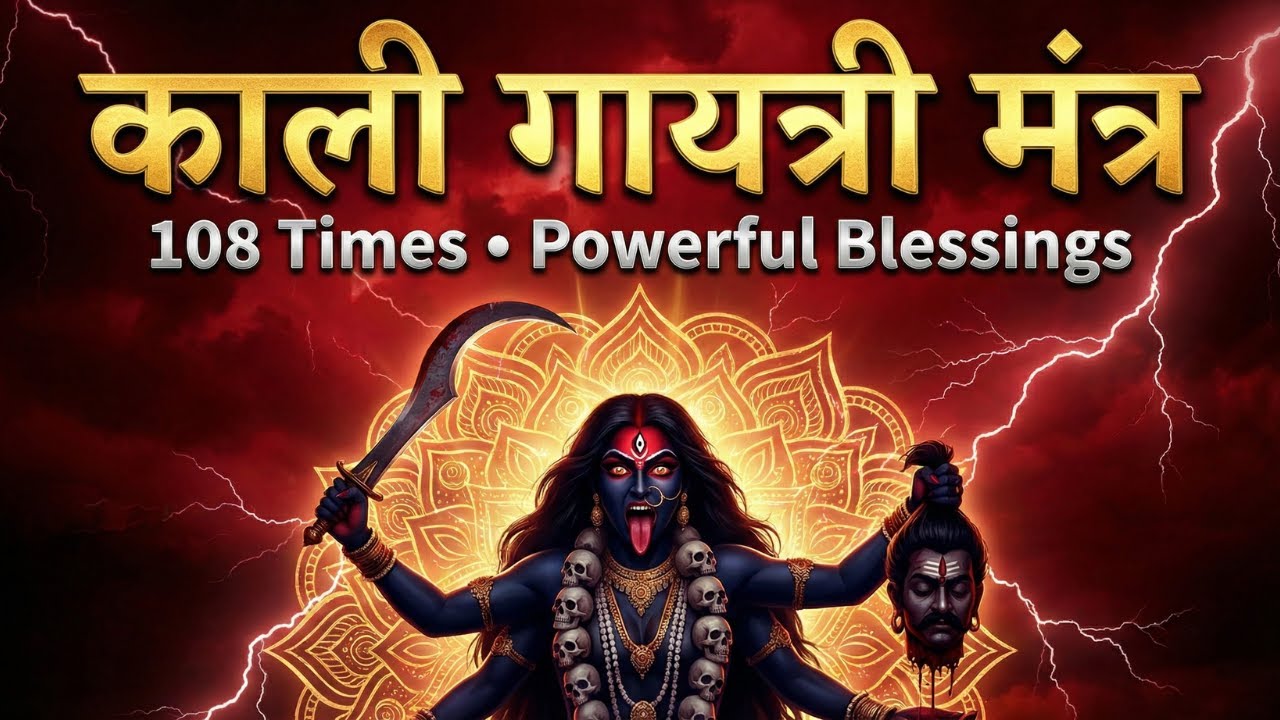 Kali Gayatri Mantra – 108 Times | Powerful Maa Kali Blessings | महा ...