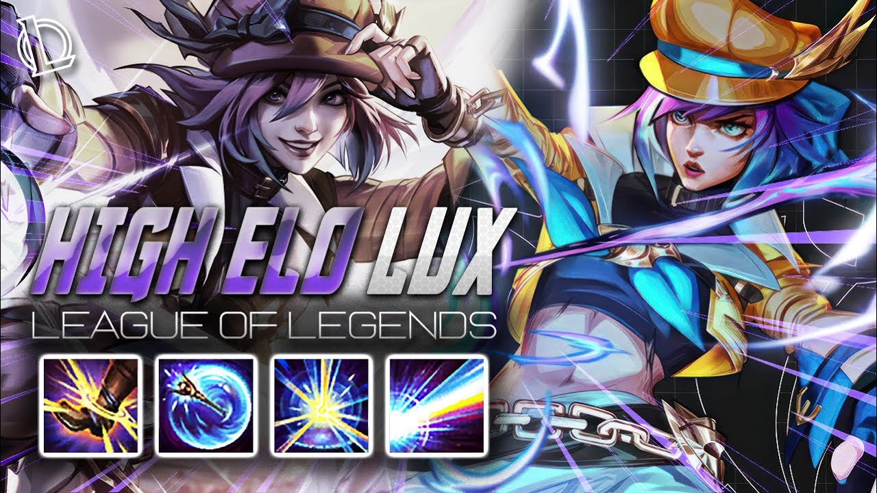 LUX MONTAGE - HIGH ELO LUX | Ez LoL Plays [60 FPS] - YouTube