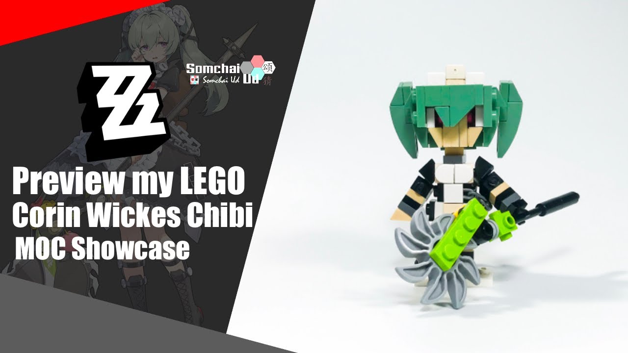 Preview my LEGO Zenless Zone Zero Corin Wickes Chibi | Somchai Ud - YouTube