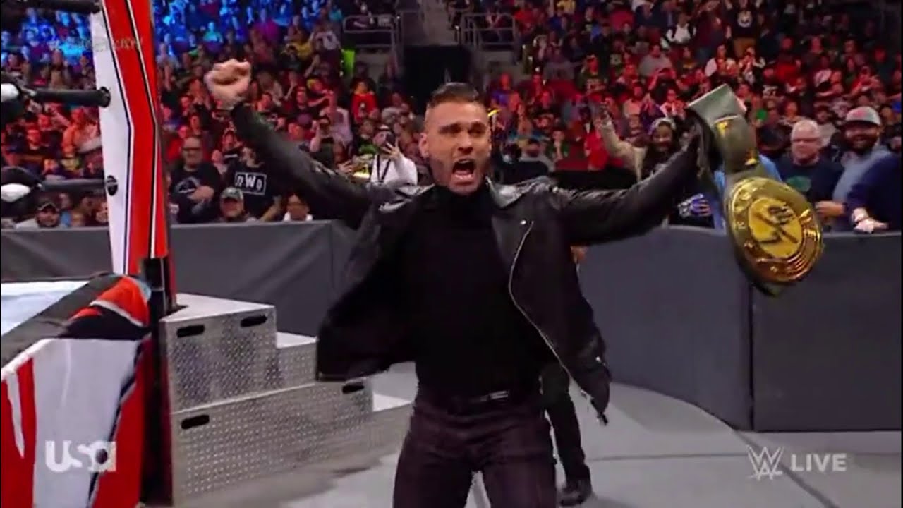Corey Graves and Byron Saxton win the 24/7 championship - WWE RAW ...