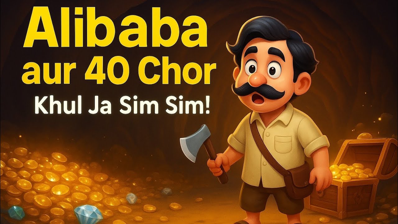 "Alibaba aur 40 Chor | Khul Ja Sim Sim | Hindi Kahani" - YouTube