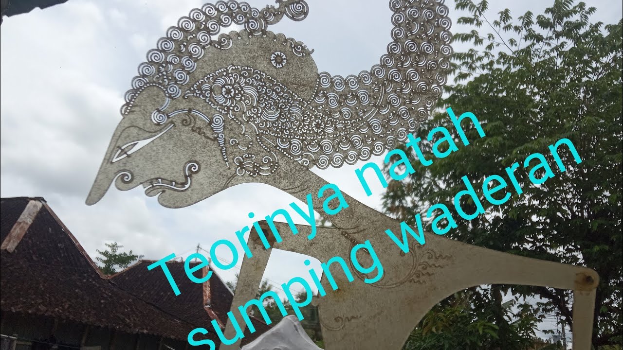 Teori natah sumping waderan dan tatahan wayang Janoko // pesanan mas ...