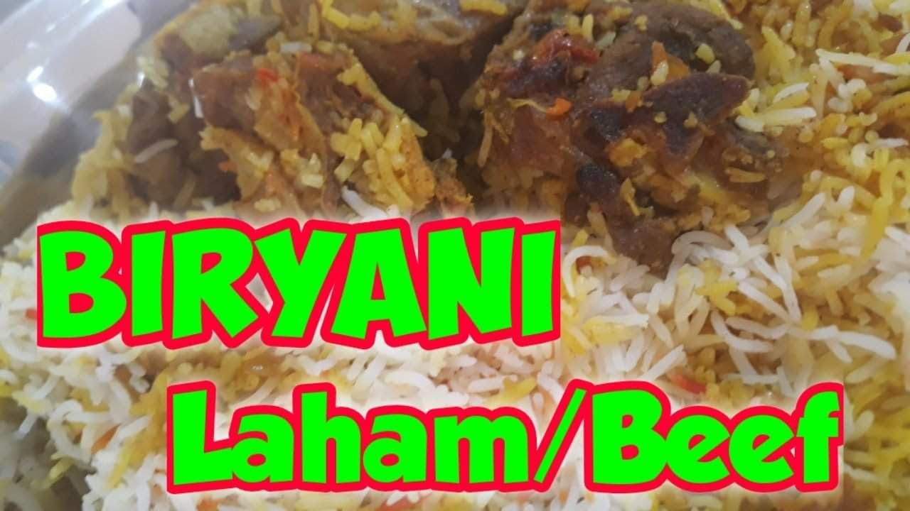 BIRYANI LAHAM BEEF ALA ALJZ - YouTube