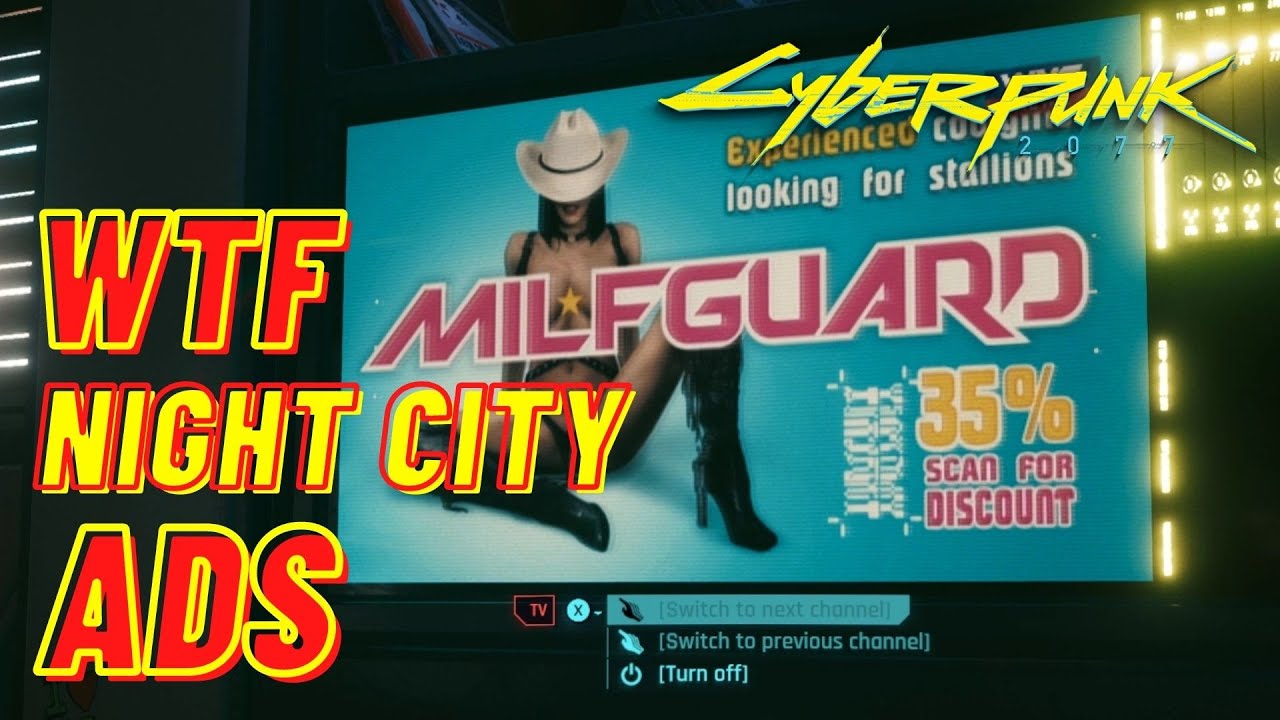 CYBERPUNK 2077 | WTF Night City Ads Collection - YouTube