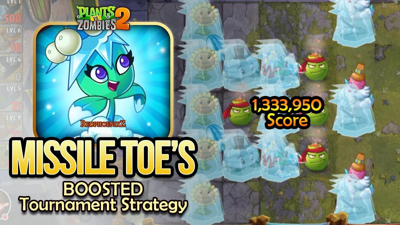 Plants Vs Zombies 2 Missile Toe Tournament - YouTube