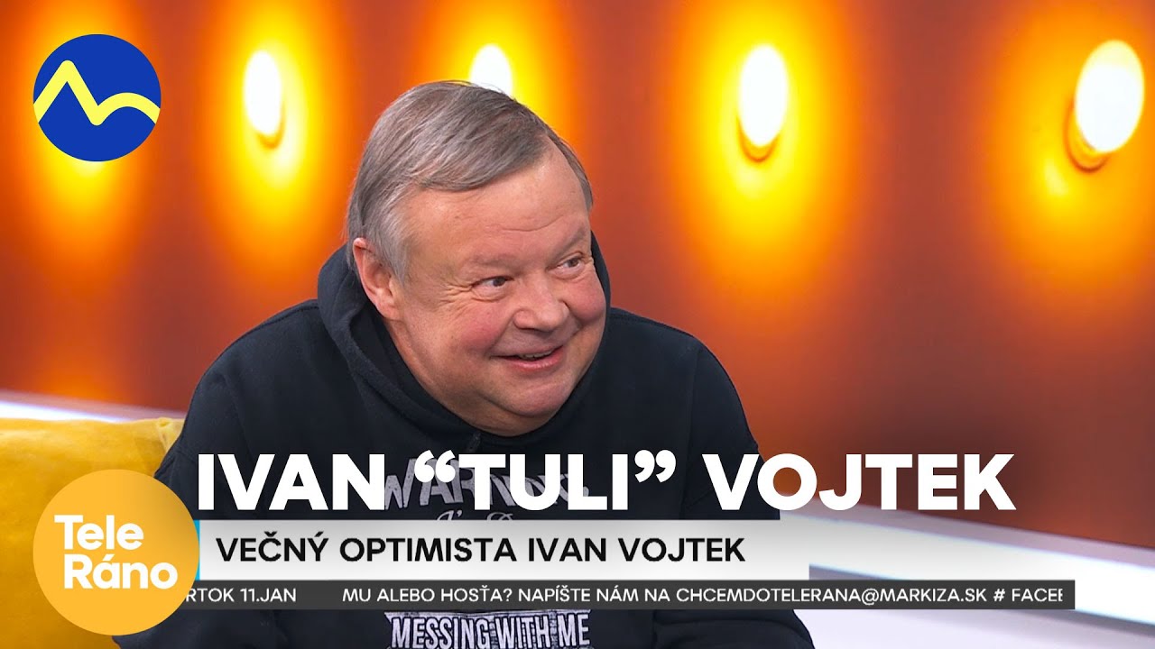 Ivan Tuli Vojtek - večný optimista | Teleráno - YouTube