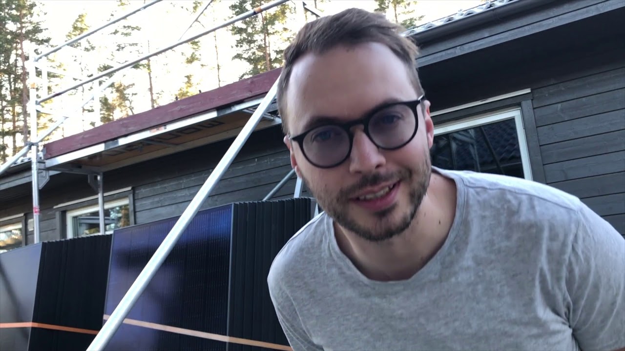 Installationen har påbörjats! | Solceller från IKEA och Svea Solar ...