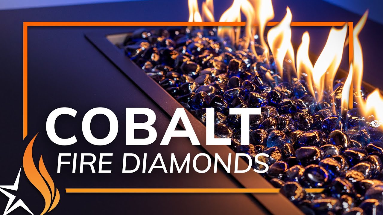 Cobalt Reflective Fire Diamonds | Starfire Designs - YouTube