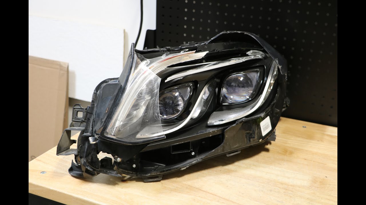 2016-2019 Mercedes-Benz GLS550 OEM LED Headlight Teardown - YouTube