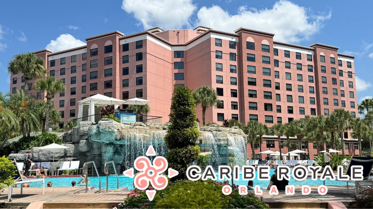 Our FULL Tour of Caribe Royale Resort Near Disney! | Pool, Dining ...