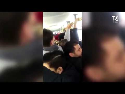 Passageira vítima de assédio grita dentro do Inter II e suspeito é detido em Curitiba