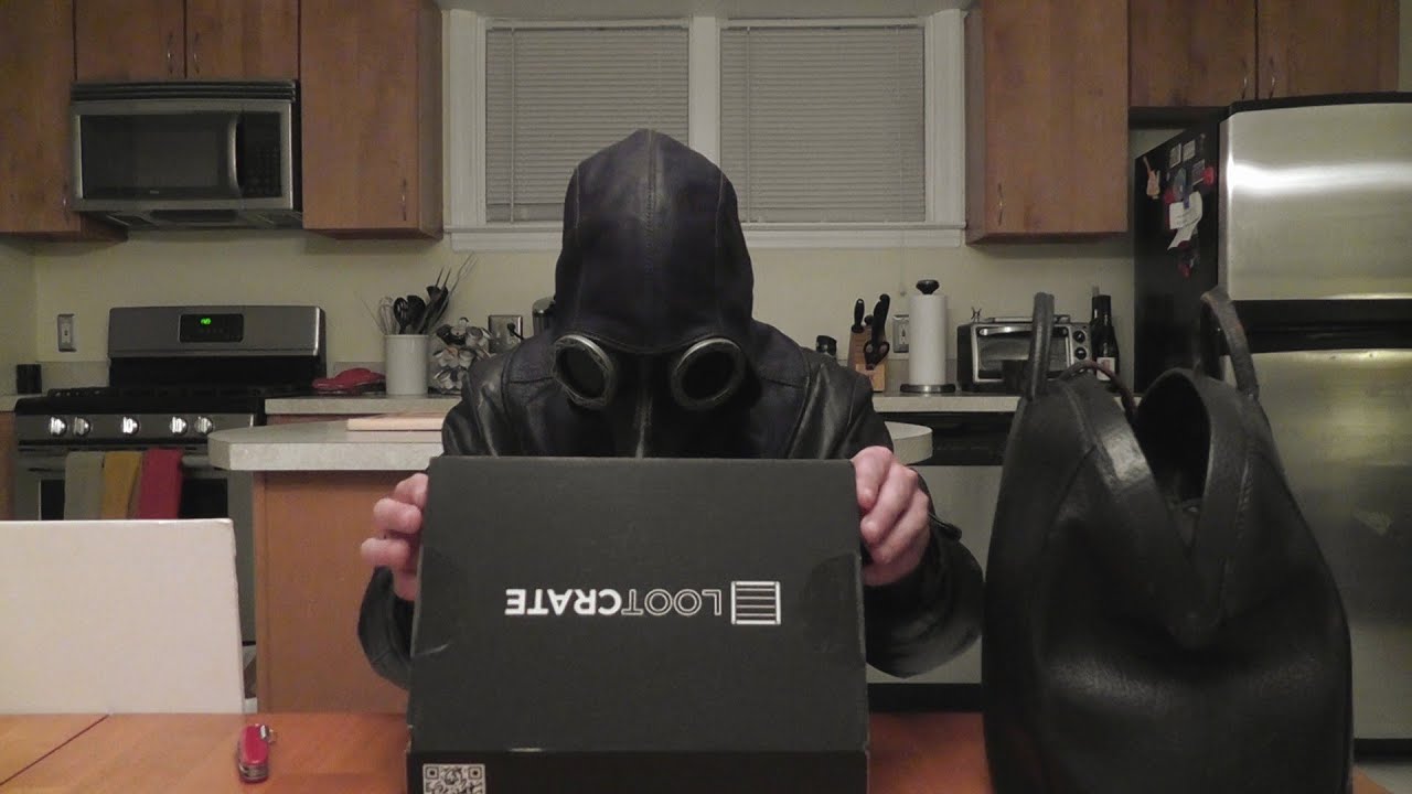 Loot Crate "Villains" Unboxing with Dr. Corvus D. Clemmons ASMR Plague Doctor - YouTube