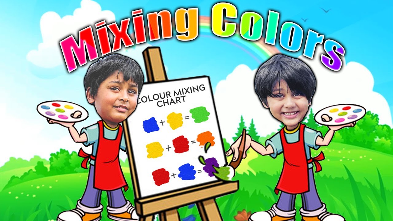 Can You Guess The Colors? Fun Color-mixing Game For Kids | Billion ...