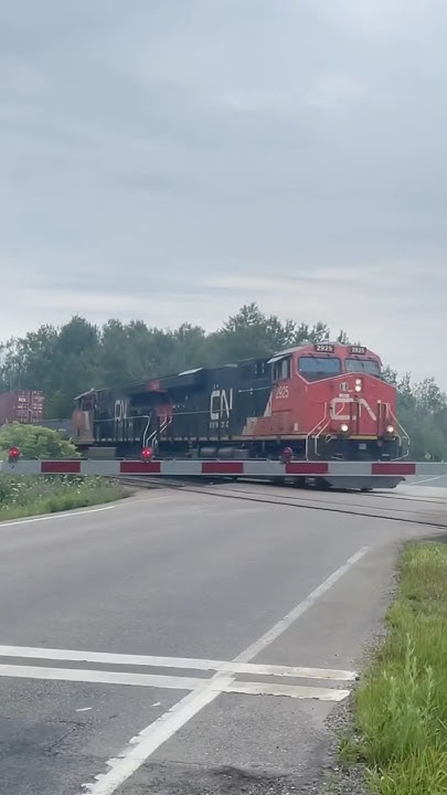 CN Q101 On The Pefferlaw Siding #train #railroad #railfan #railway #canadiannationalrailway # ...