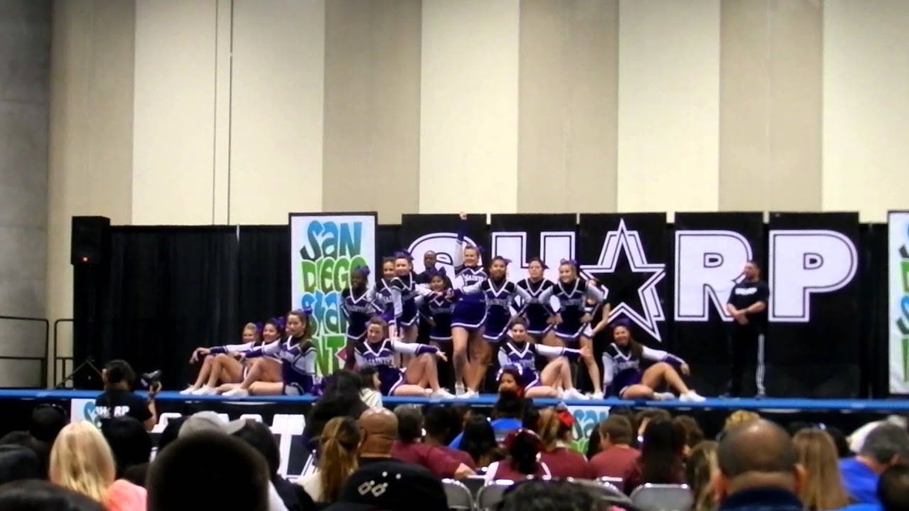 SAHS 2013- Show Cheer- Sharp Competition - YouTube
